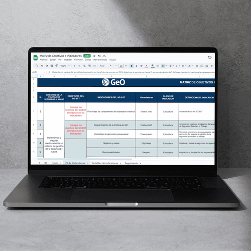 Plantillas para SG SST | Modelo GeO